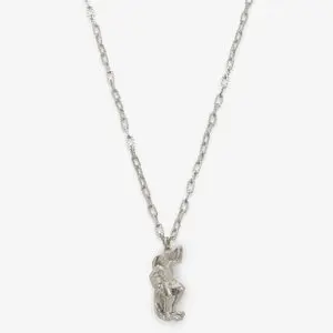 Fendi Zodiac Aquarius Pendant Necklace