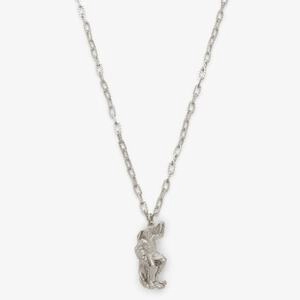 Fendi Zodiac Aquarius Pendant Necklace