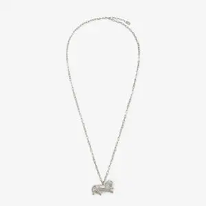 Fendi Leo Zodiac Pendant Necklace