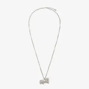 Fendi Leo Zodiac Pendant Necklace