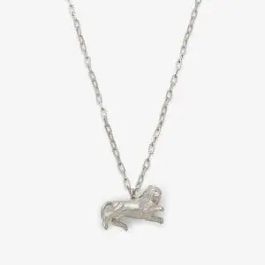 Fendi Leo Zodiac Pendant Necklace
