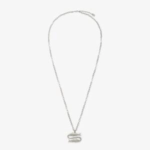 Fendi Pisces Zodiac Pendant Necklace - Silver