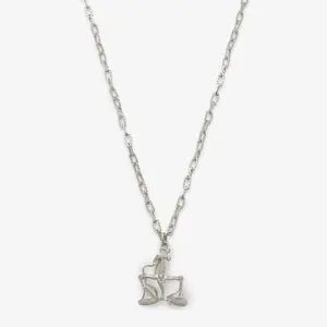 Fendi Libra Zodiac Pendant Necklace