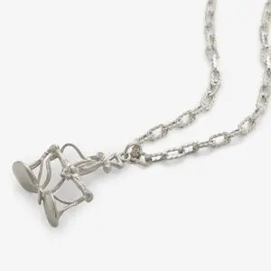 Fendi Libra Zodiac Pendant Necklace