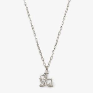 Fendi Libra Zodiac Pendant Necklace