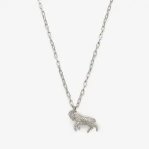 Fendi Aries Zodiac Pendant Necklace