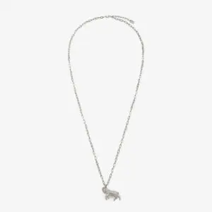 Fendi Aries Zodiac Pendant Necklace