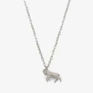 Fendi Aries Zodiac Pendant Necklace