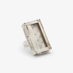 Fendi Matrimonio-manicomio" Ring - Silver