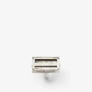 Fendi Matrimonio-manicomio" Moving Bar Ring In Sterling