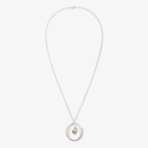 Fendi O Pera" Necklace - Silver
