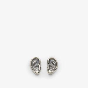 Fendi Little-ear" Stud Earrings - Silver
