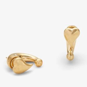 Fendi Heartbeat Earrings With Vintage Finish