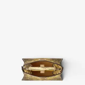 Fendi Peekaboo Iseeu Petite Bag In Light Teague Lizard