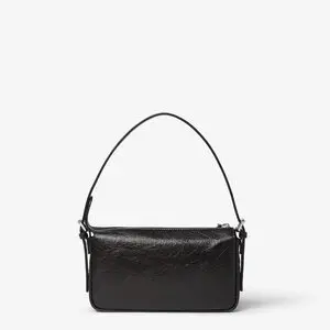 Fendi Small Zip Top Bag In Calfskin
