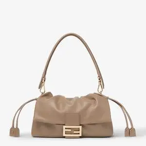 Fendi Baguette Soft Medium Bag - Grey