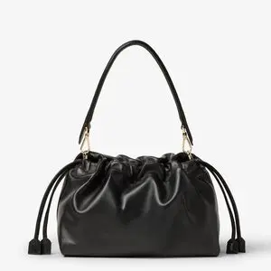 Fendi Baguette Soft Large Bag - Black