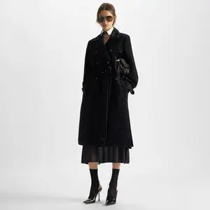 Fendi Leather Court Shoes With Stiletto Heel - Black