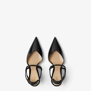 Fendi Colibrì Lite Patent Leather Slingbacks