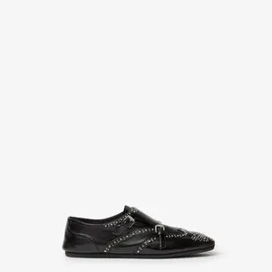 Fendi Stud Monk Strap Loafers