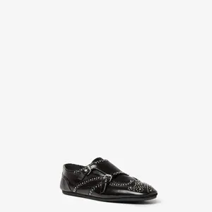 Fendi Stud Monk Strap Loafers