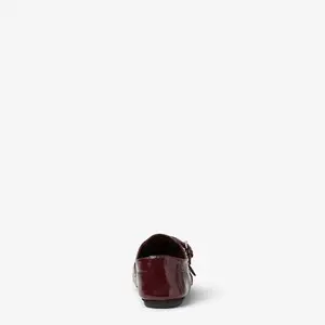 Fendi Stud Double Monk Strap Loafers - Red