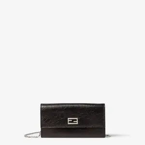Fendi Continental Tube Wallet With Chain