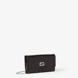 Fendi Continental Tube Wallet With Chain