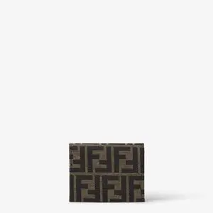 Fendi Ff Jacquard Card Case