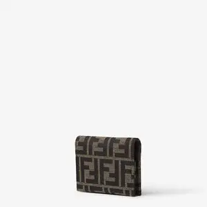 Fendi Ff Jacquard Card Case