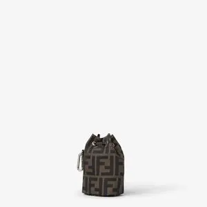 Fendi Micro Ff Light Drawstring Pouch