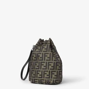 Fendi Ff Light Drawstring Pouch Medium