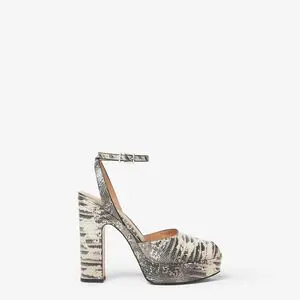 Fendi After 9 Platform Sandals - Beige