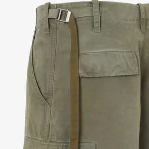 Fendi Bermuda Shorts With Doppio Punto Embroidery