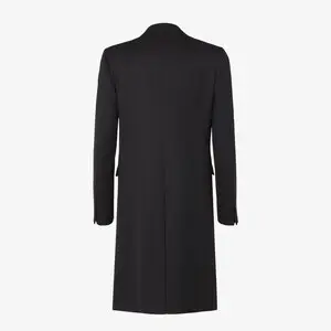 Fendi Single-breasted Wool Coat