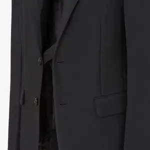 Fendi Single-breasted Kid Mohair Blazer