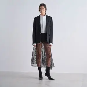 Fendi Single-breasted Kid Mohair Blazer