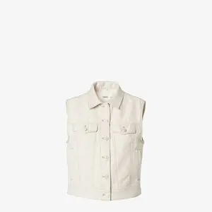 Fendi Selleria Short Gilet - White