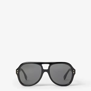 Fendi Five Sisters Aviator Sunglasses - Black