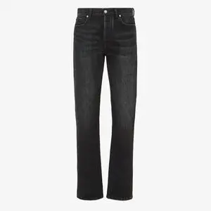 Fendi Long Slim-fit Denim Jeans - Black