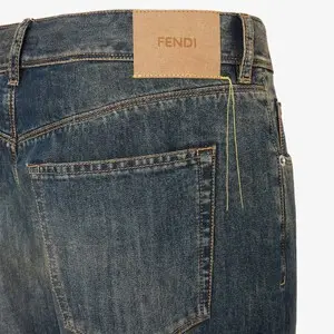 Fendi Long Jeans - Blue