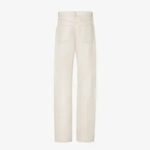 Fendi Selleria Long Jeans - White