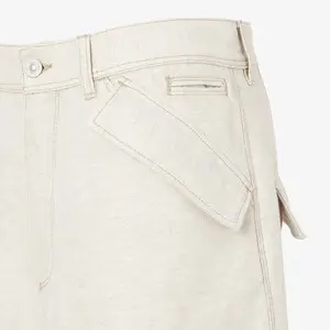 Fendi Selleria Wide-leg Cargo Bermuda Shorts