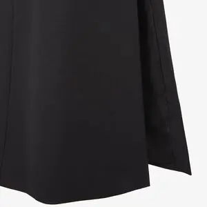 Fendi Grain De Poudre Wool Midi Skirt