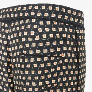 Fendi Silk Georgette Pyjama Trousers - Multicolour
