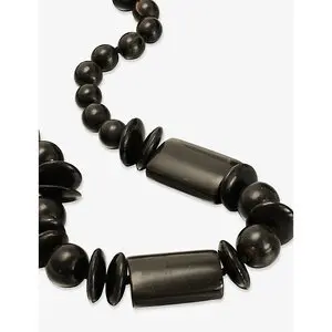 MOSQUITO Comporta Cow-horn Beaded Necklace