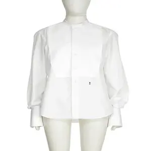 Fendi Cotton Poplin Shirt With Doppio Punto Embroidery - White