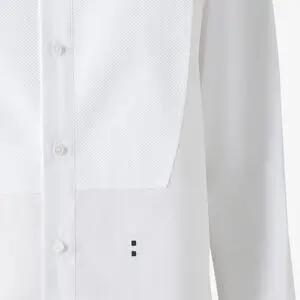 Fendi Cotton Poplin Shirt With Doppio Punto Embroidery