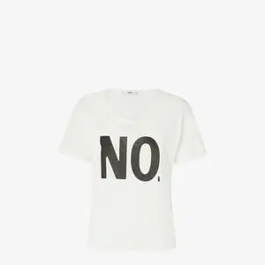 Fendi Organic Cotton T-shirt With Corrosive Print