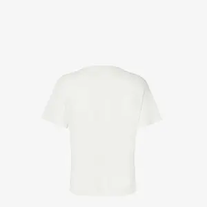 Fendi Organic Cotton T-shirt With Corrosive Print